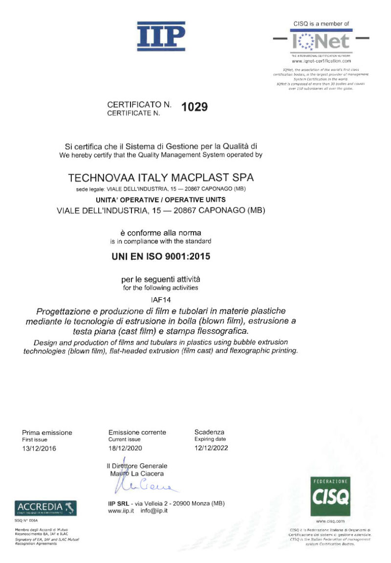 Chi siamo - Technovaa Macplast - Packaging Industriale Innovativo